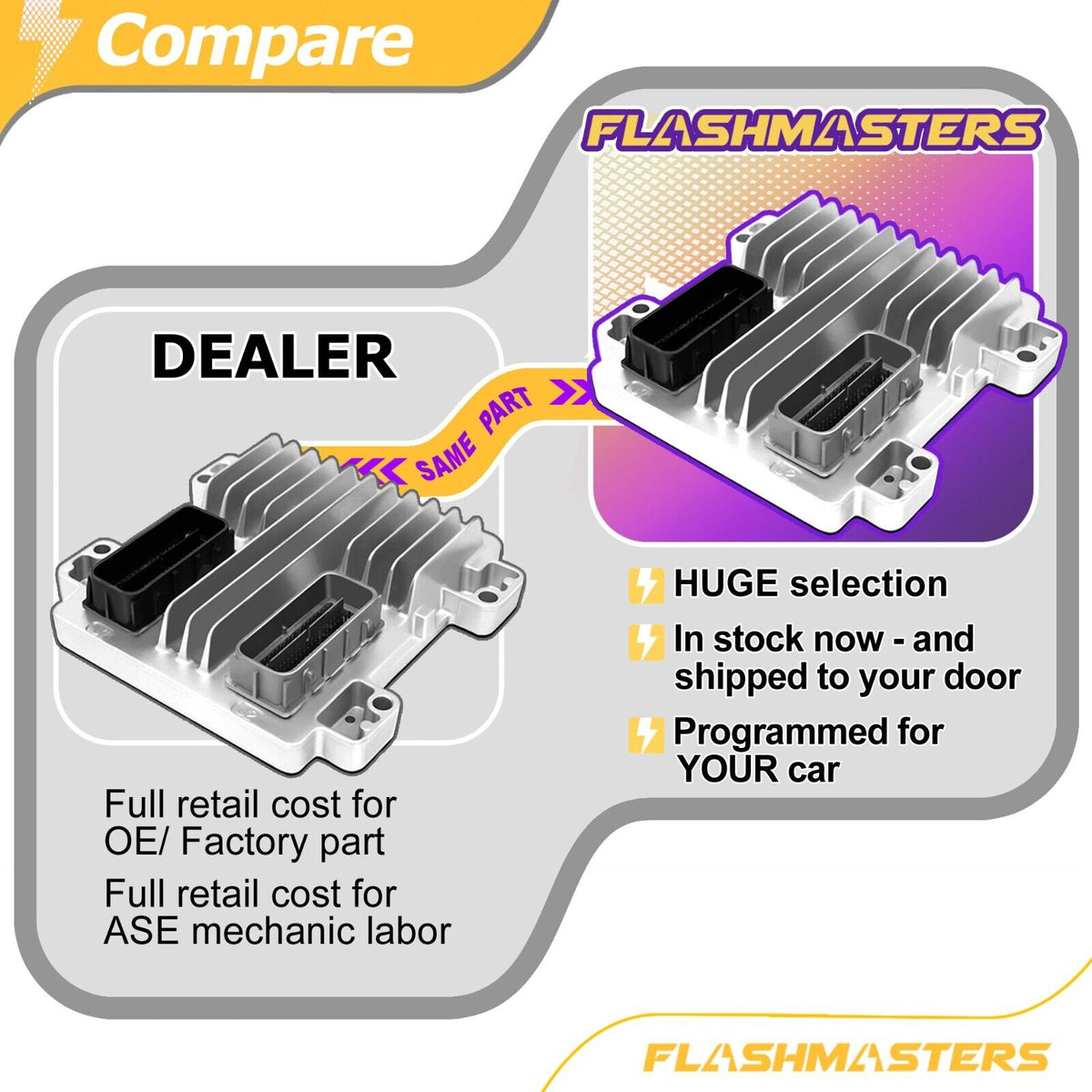 2008 2009 Vue 2.4L Engine Computer 12612397 "Programmed to your VIN" ECM PCM ECU – Flashmasters ...