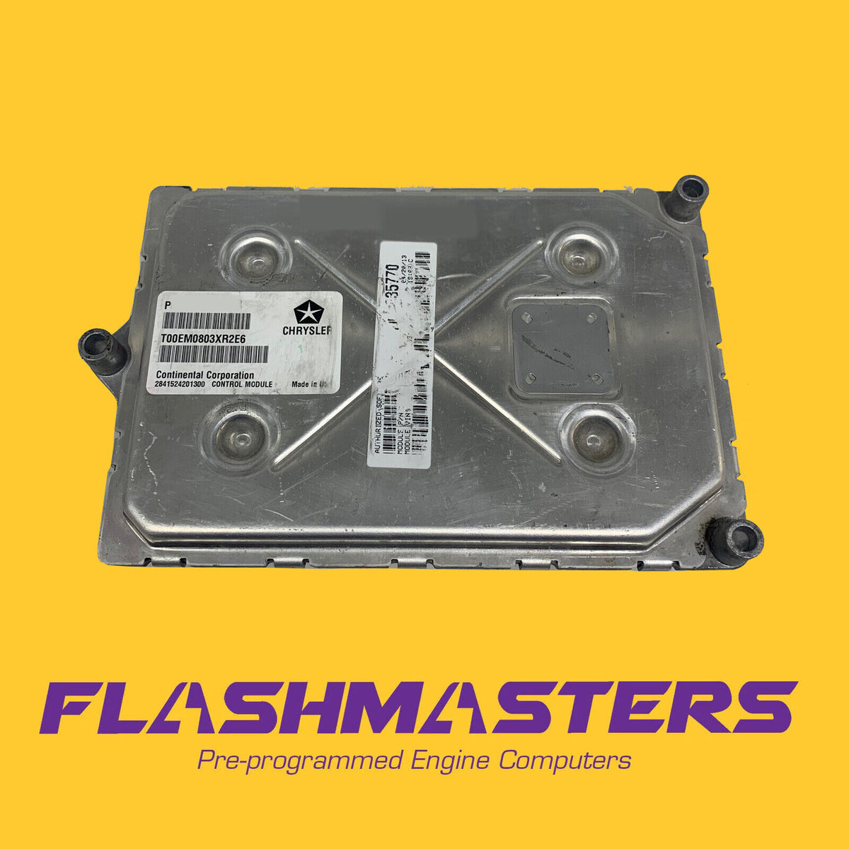 2019 Journey 3.6L Engine computer P68435771 "Programmed to your VIN" ECM PCM ECU – Flashmasters ...