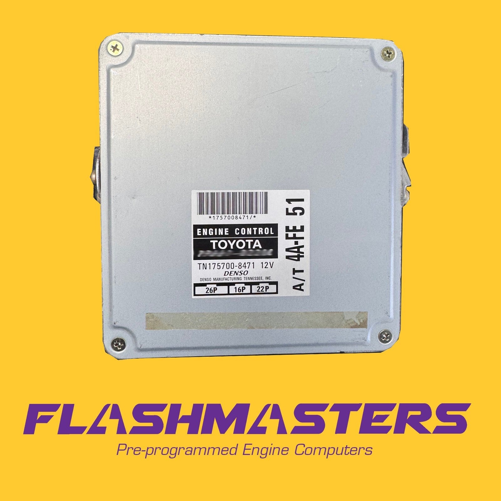 1989-90 4Runner 3.0L AT Engine computer 89661-35320 "Plug & Play" ECM ...